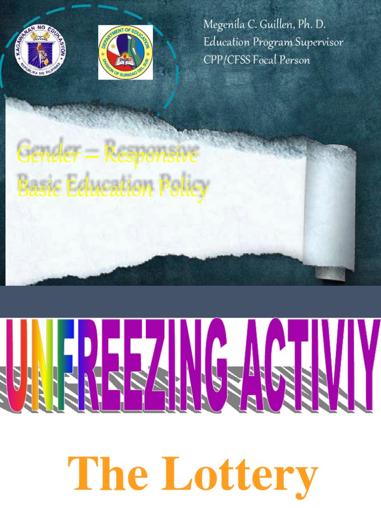 Gender - Responsive Basic Education Policy | Download Free PDF | Gender ...