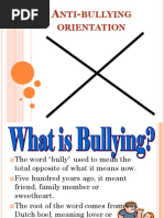 Anti Bullying Presentation | PDF