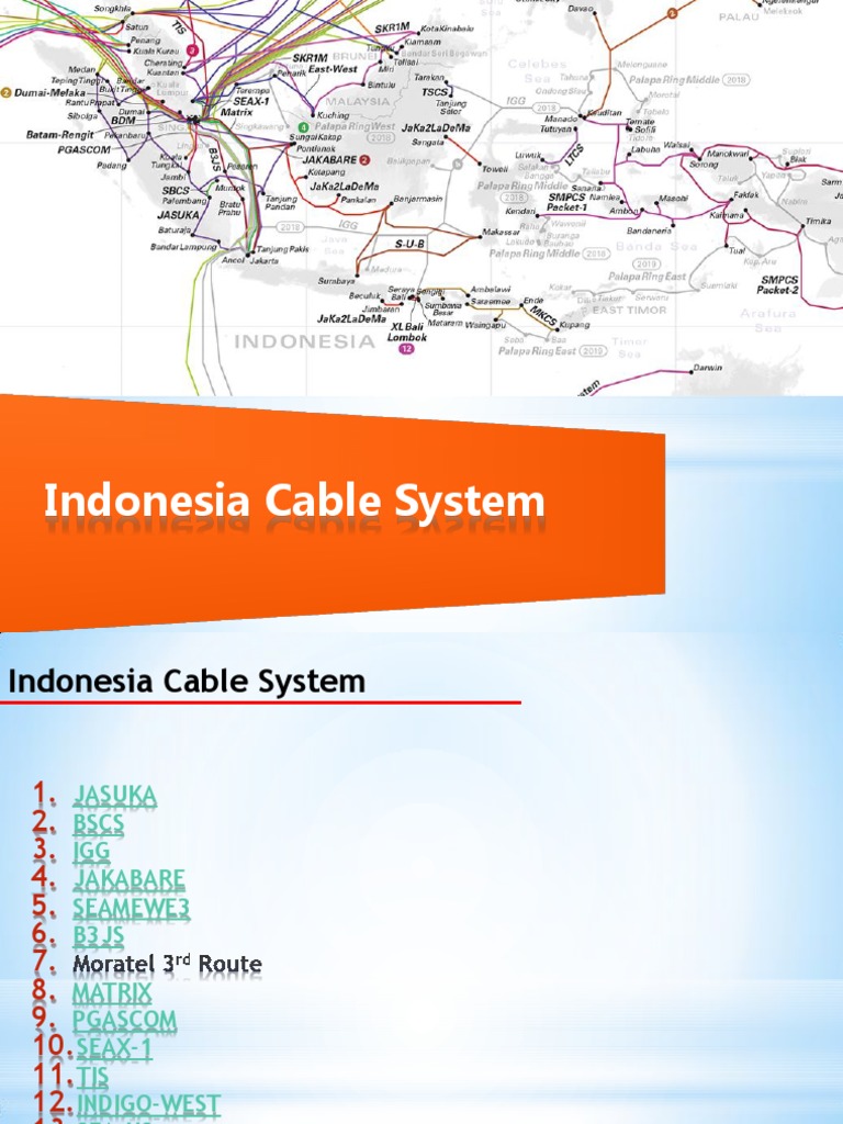 Indonesia Submarine Cable System 7 Nov | PDF | Underwater Work ...