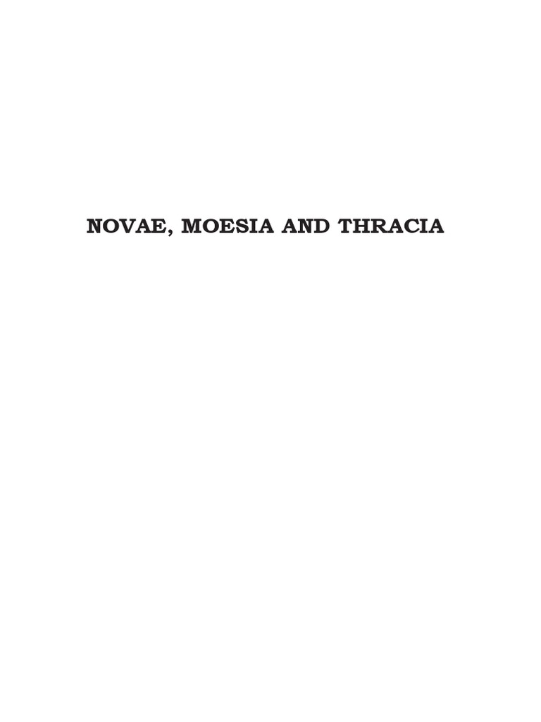 Canabae in Lower Moesia. Some Observatio PDF | PDF | Military Of ...