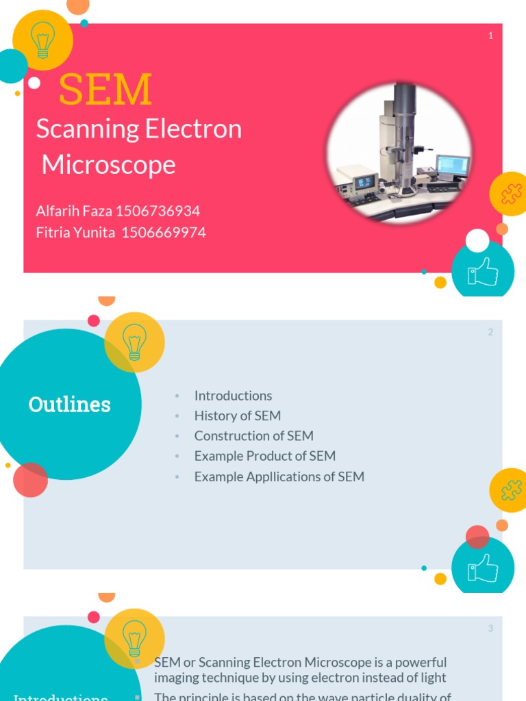 Scanning Electron Microscope | PDF | Scanning Electron Microscope ...