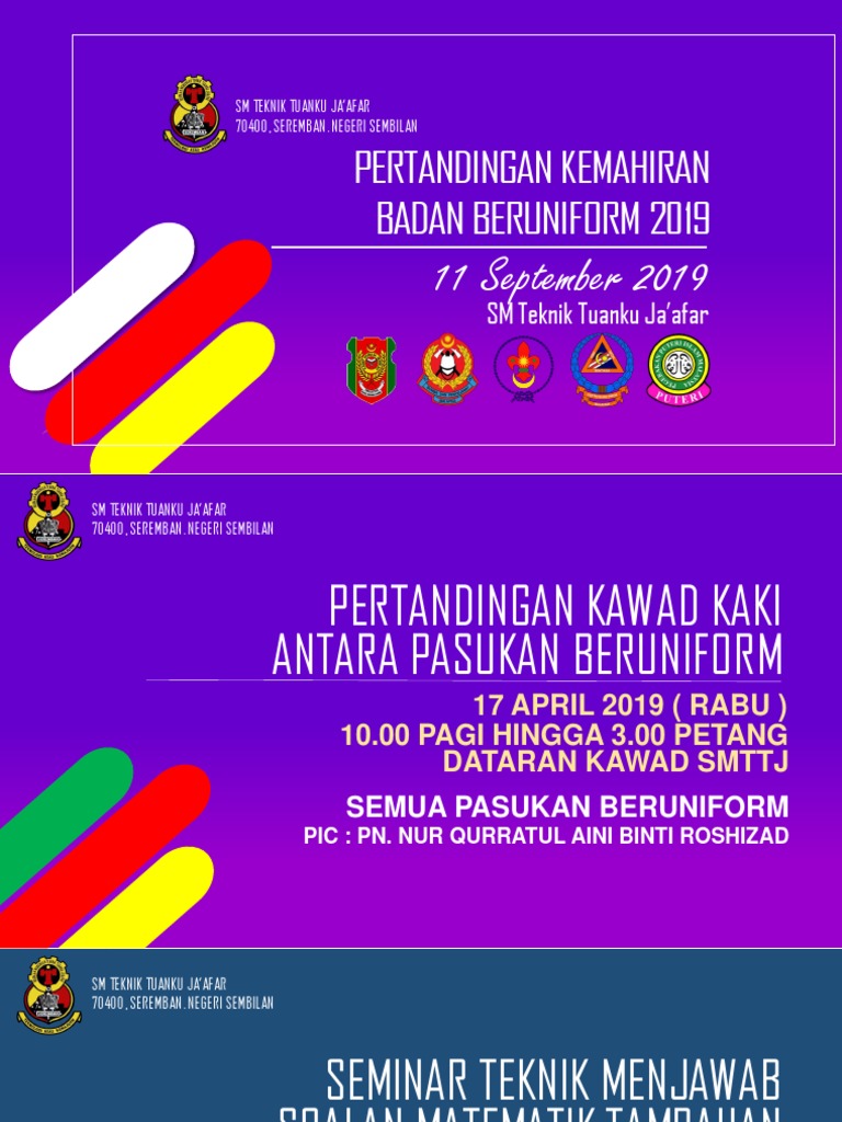 Template Hebahan | PDF