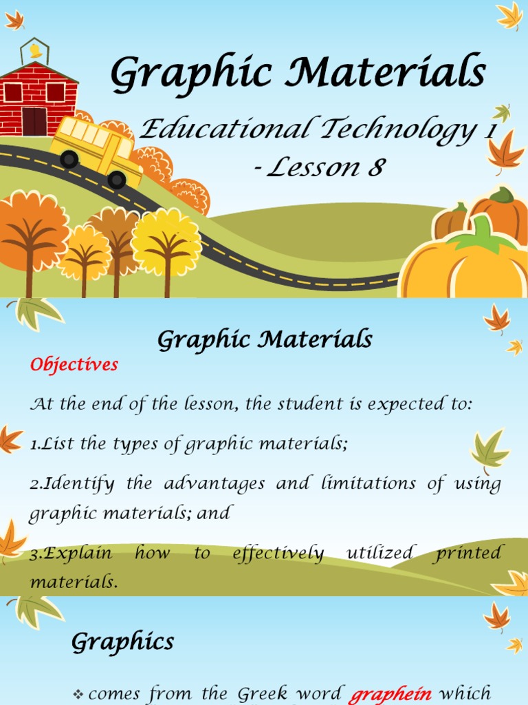 Graphic Materials | PDF | Illustration | Graphics