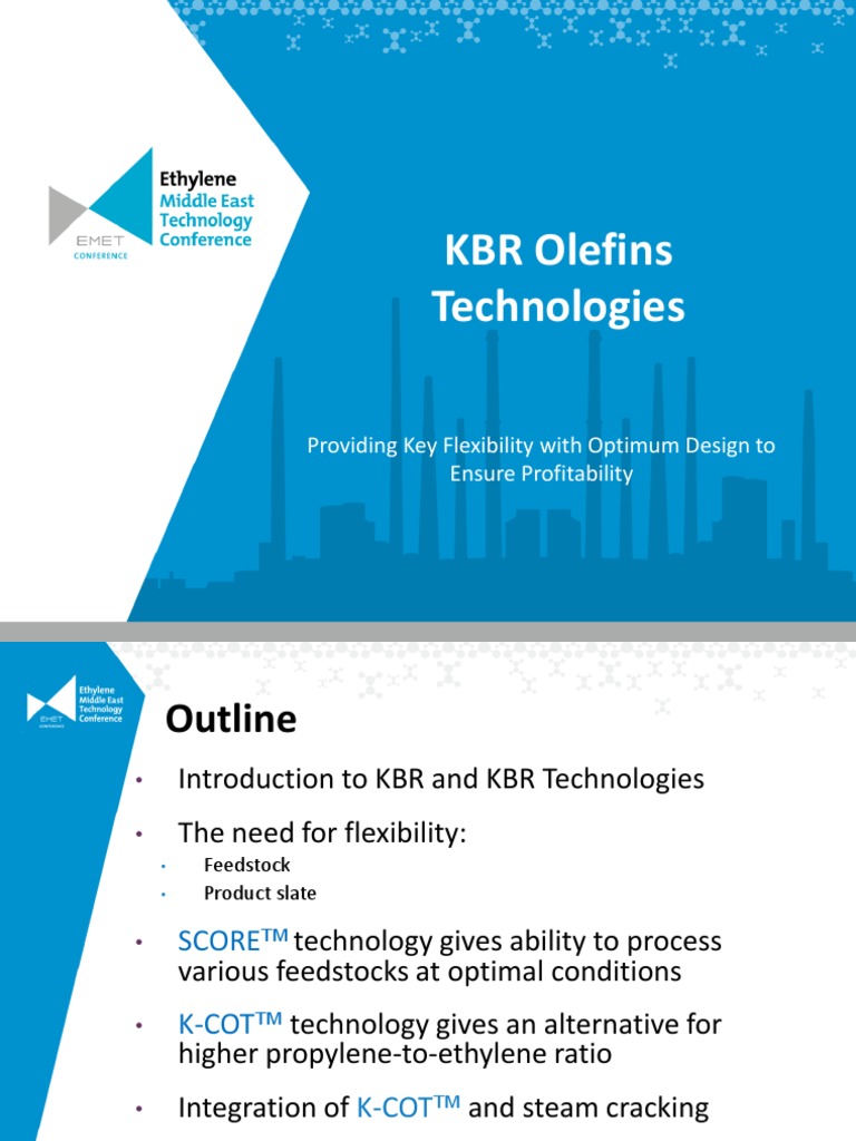 KBR Olefins Technologies Jeff Caton 6826 | PDF | Cracking (Chemistry ...