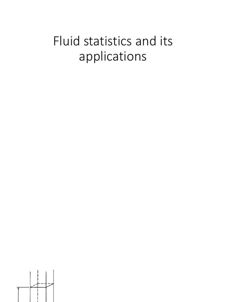 An Introduction to Fluid Mechanics Concepts Including Hydrostatic ...