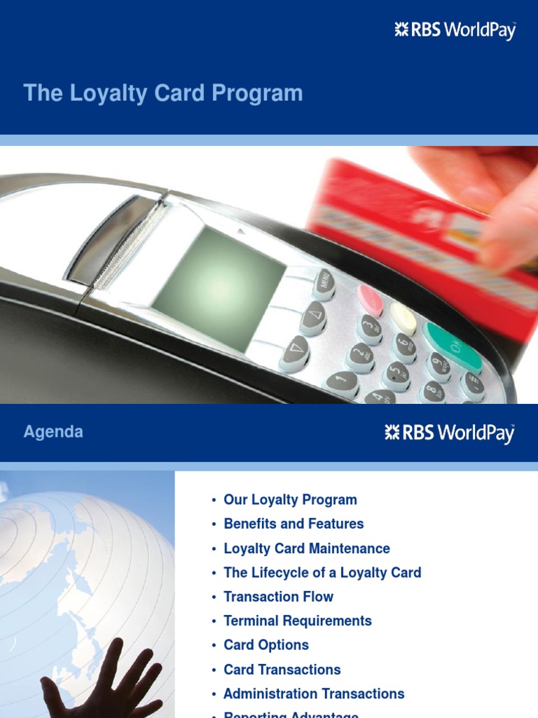 RBS WorldPay Loyalty Card Program | PDF | Loyalty Program | Financial ...