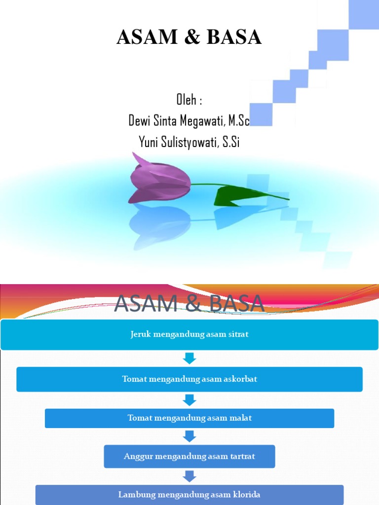 Teori dan Penerapan Asam Basa | PDF