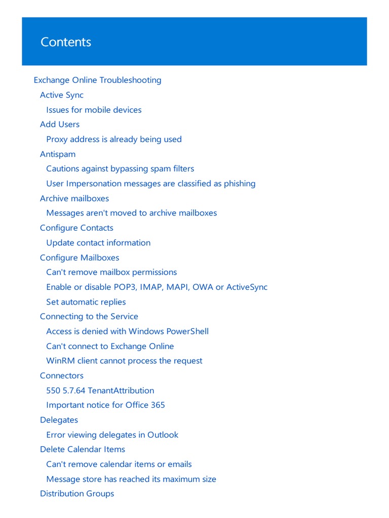Outlook Troubleshooting Guide | PDF | Microsoft Outlook | Office 365 Outlook Troubleshooting Guide | PDF | Microsoft Outlook | Office 365