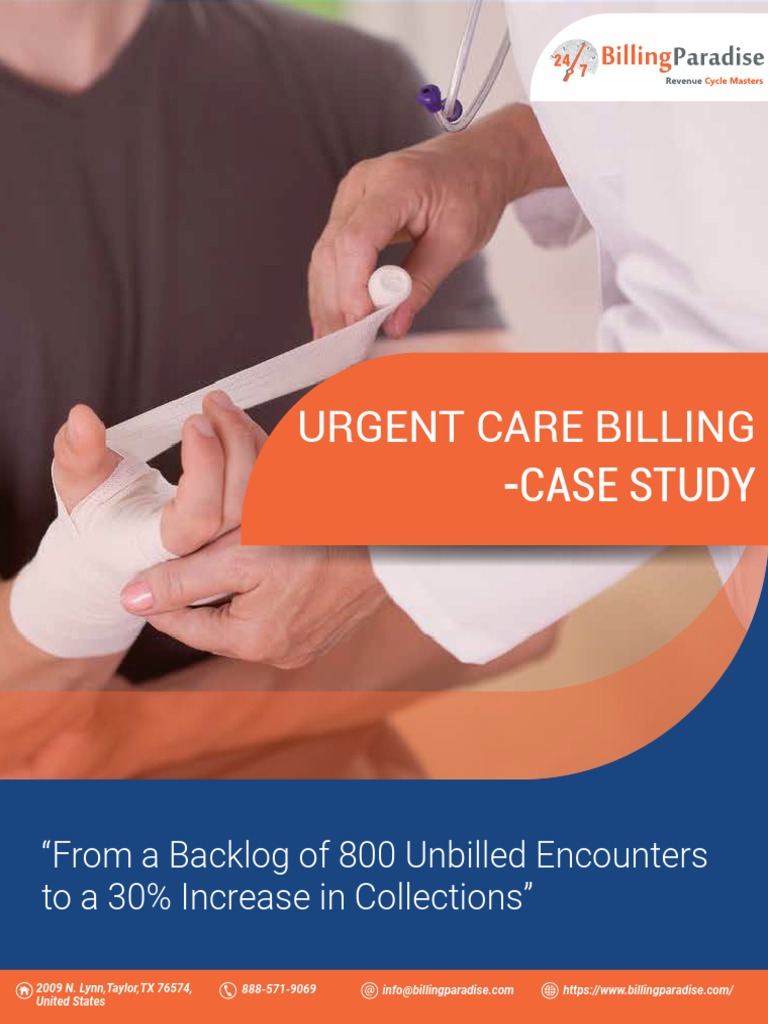 Urgent Care Billing Case Study | PDF | Health Care | Healthcare Industry