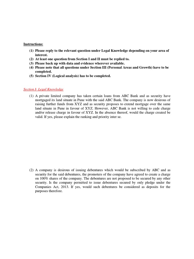 Real Estate Pre-Work Template | PDF | Conveyancing | Debenture