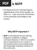 NSTP: Good Citizenship Values | PDF | Citizenship | Peace
