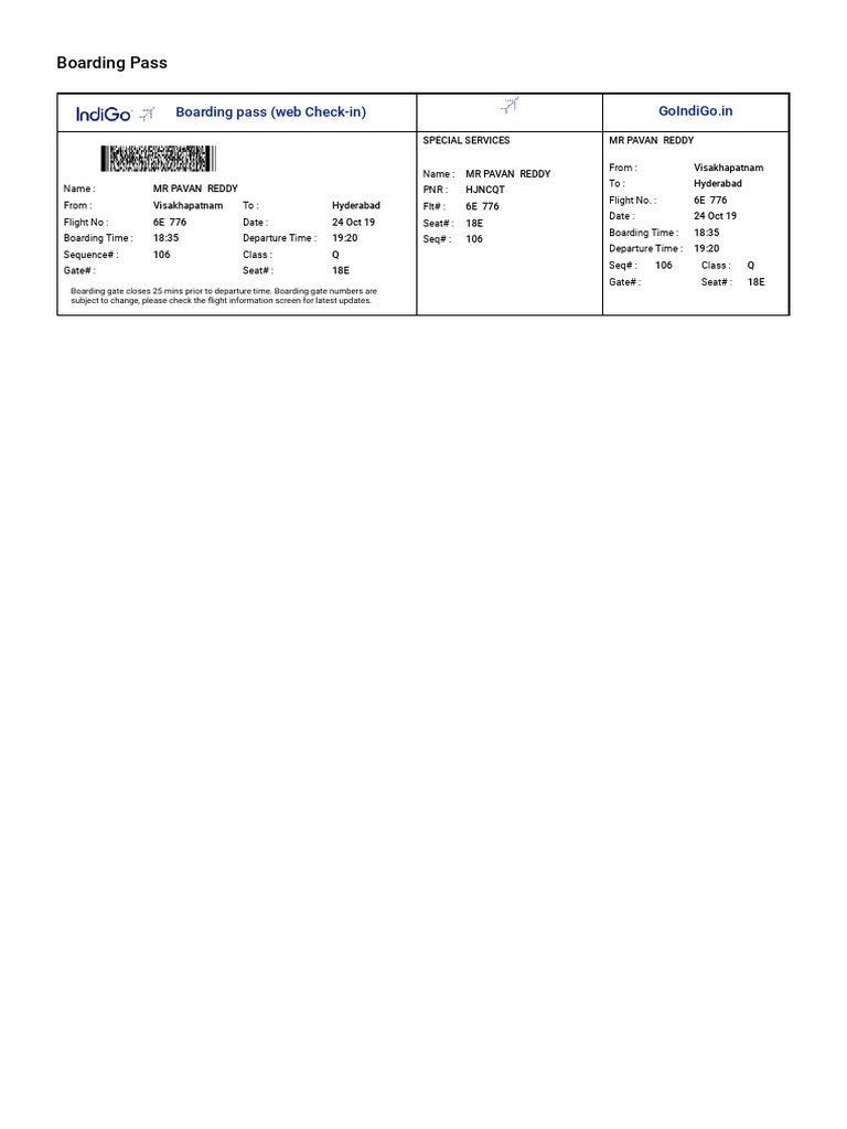 Web Check In Boarding Pass Kaise Nikale Indigo Boarding 45 Off