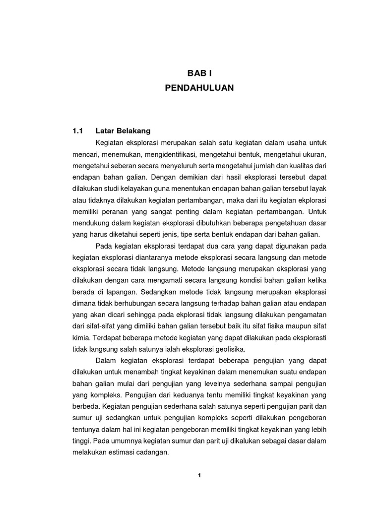 Sumur Uji | PDF