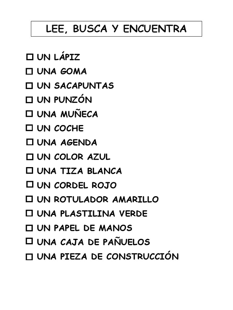 Lee Busca Encuentra PDF | PDF