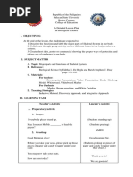 Detailed Lesson Plan Skeletal System | PDF | Bone | Anatomy