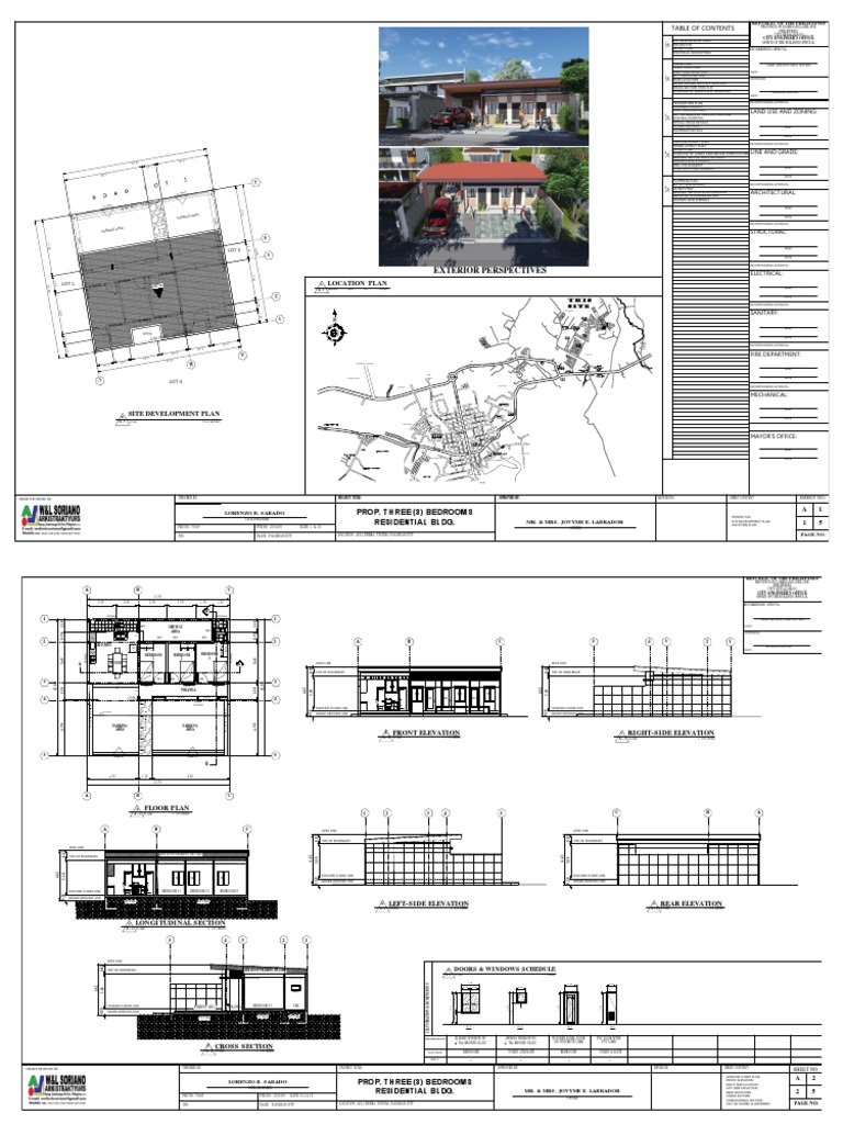 Proposed Residential Building Pdf Buildings And Structures