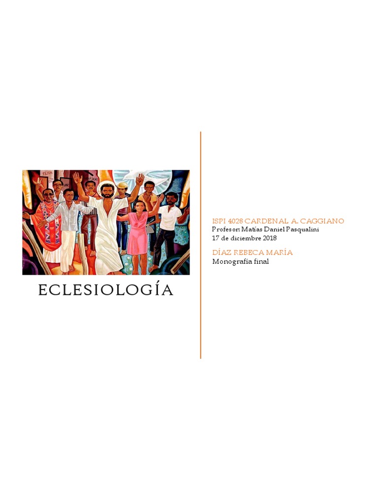 El Triplex Munus en la Eclesiología | PDF | Sacerdote | Cristo (título)