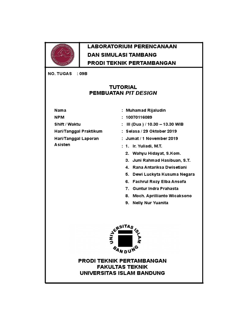 Tutorial Desain Pit Pertambangan | PDF | Teknologi & Rekayasa
