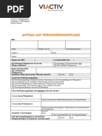 Antrag Verhinderungspflege | PDF