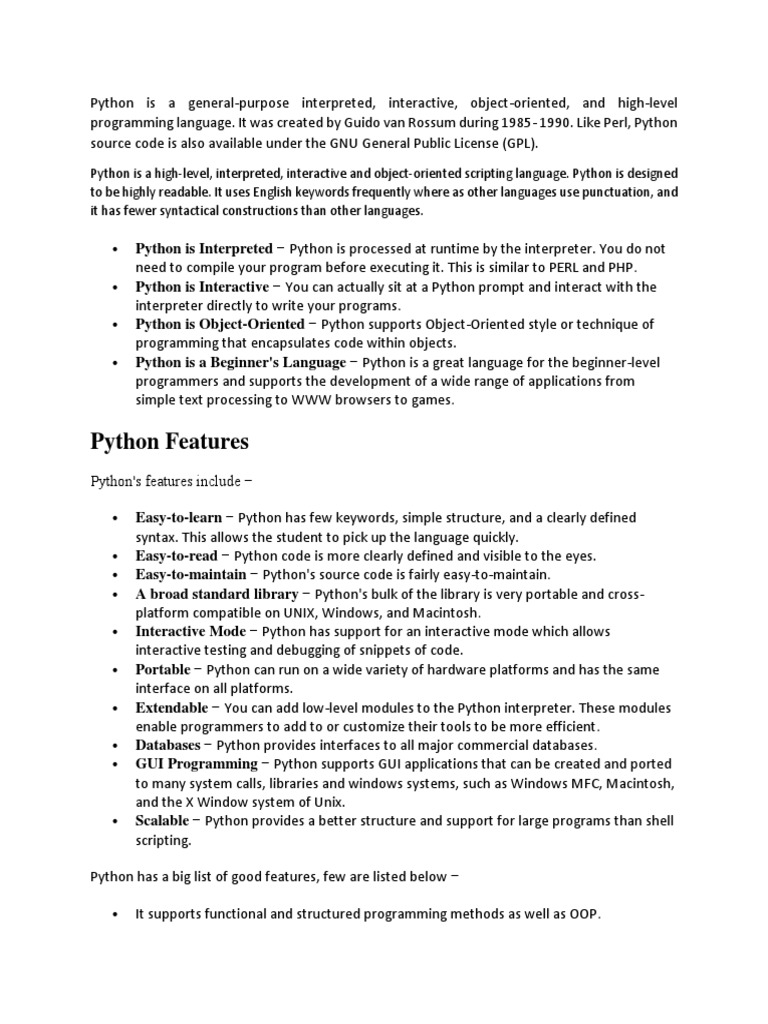 Python Scripting | PDF | Python (Programming Language) | Scripting Language