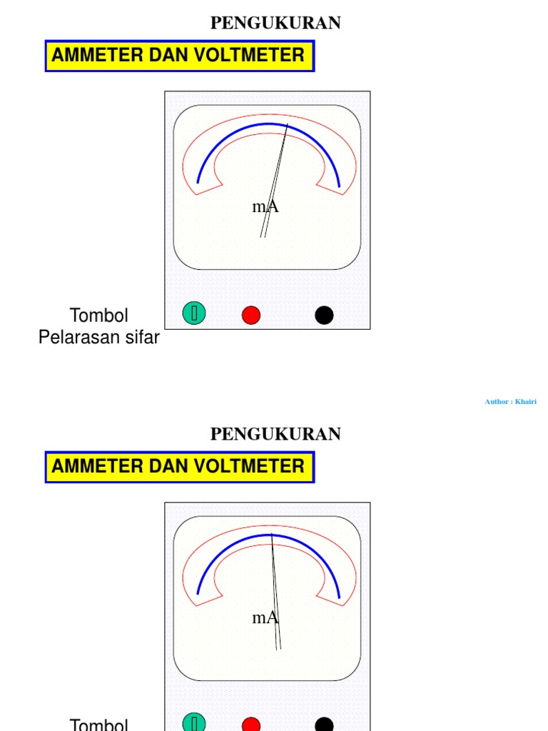 5.voltmeter Dan Ammeter | PDF