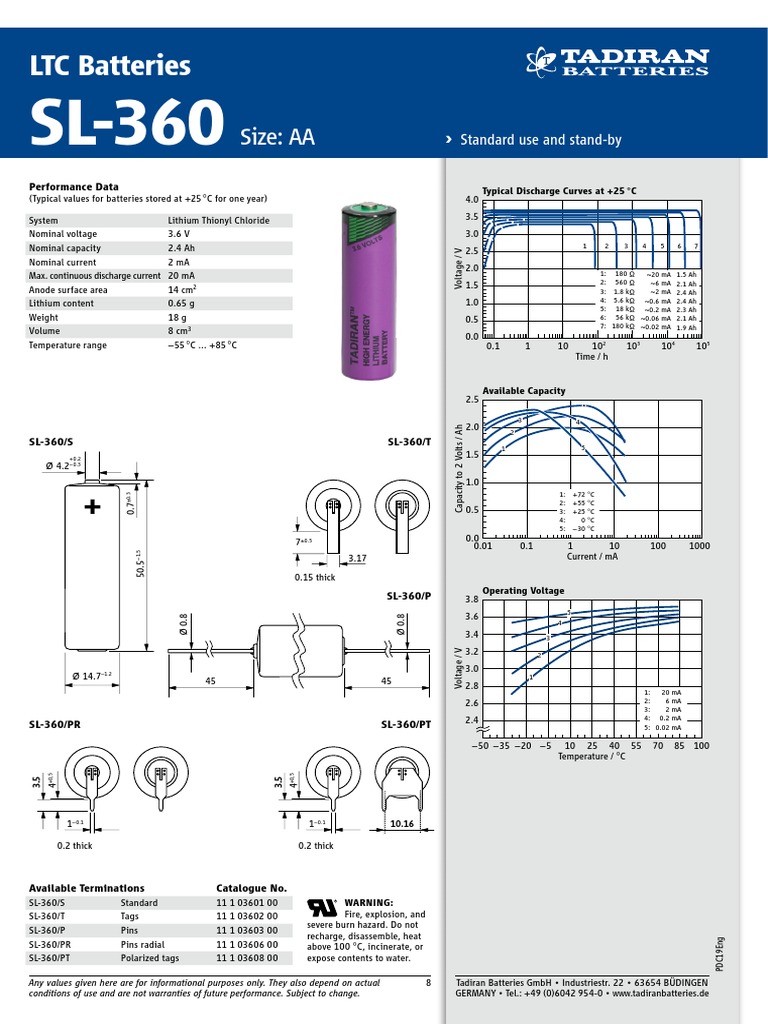 SL 360 | PDF | Electromagnetism | Energy Storage