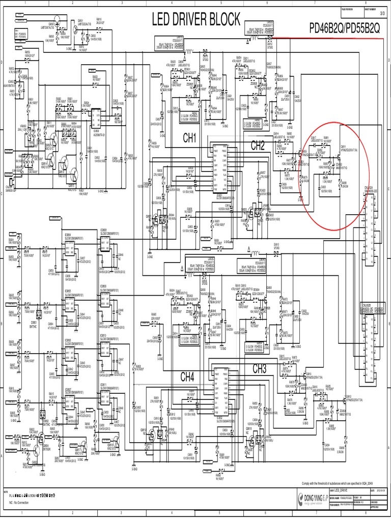 LED Driver Block Circuit Diagram | PDF