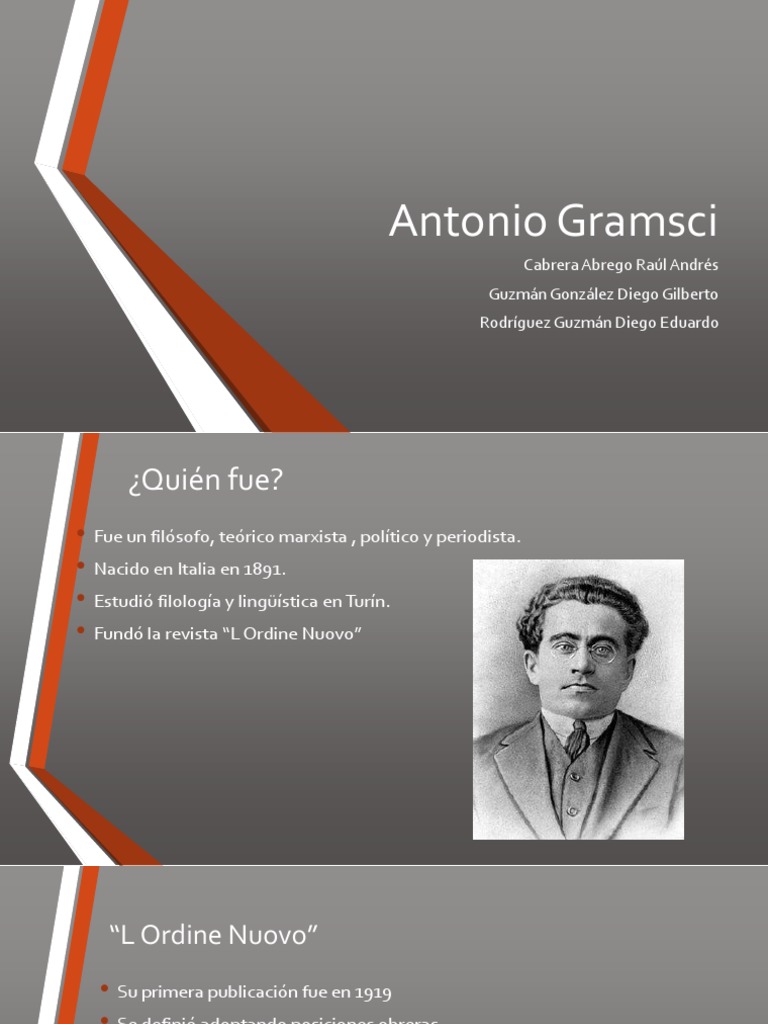 Antonio Gramsci | PDF | Antonio Gramsci | Partidos políticos