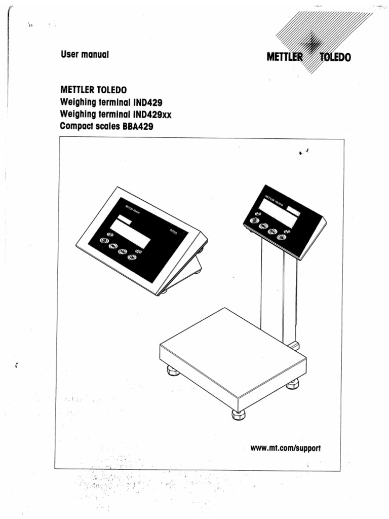 Mettler Toledo Scale Manual