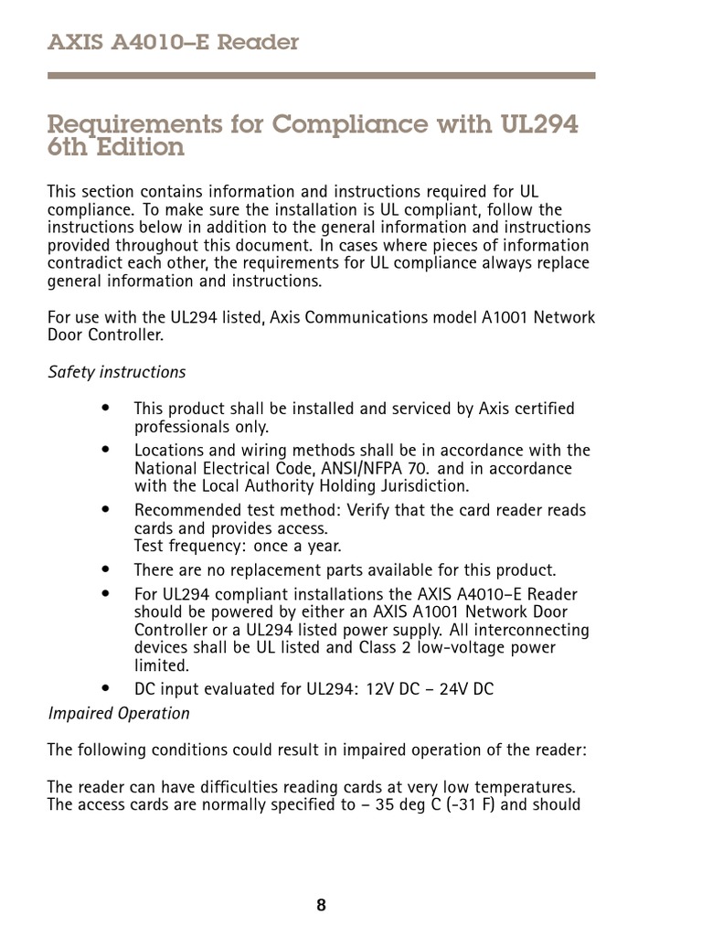 Example UL Installation Manual | PDF | Electrical Engineering | Electricity