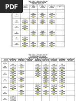 Time Table 2022-23 | PDF