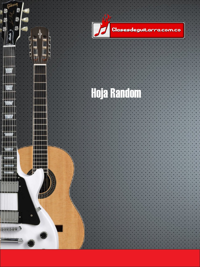 Hoja Random | PDF | Acorde (Música) | Escala (música)