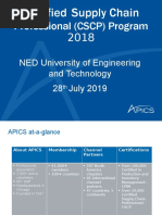 APICS CPIM Self-Study Resources: CPIM Exam Content Manual | PDF ...