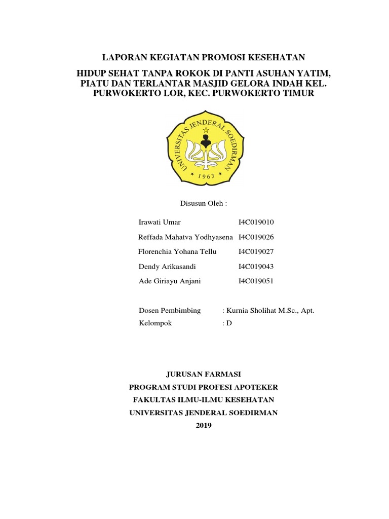 PROMKES Hidup Sehat Tanpa Rokok | PDF | Kesehatan Holistik | Gaya Hidup