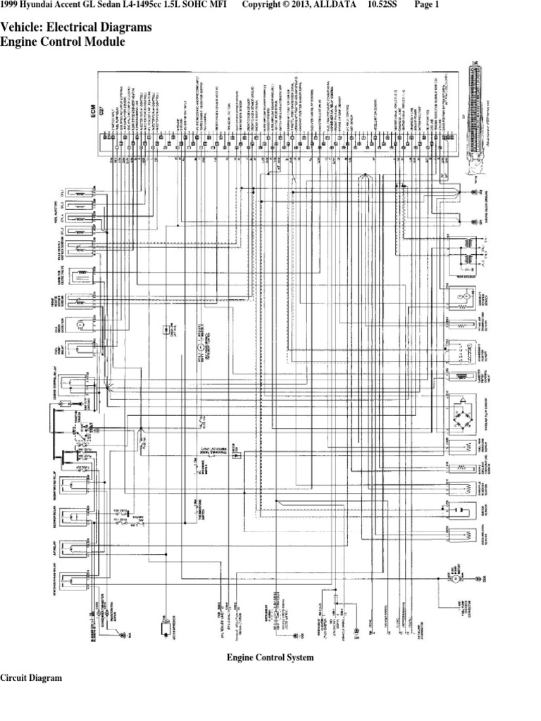 Vehicle Electrical Diagrams Engine Control Module PDF Technology Engineering