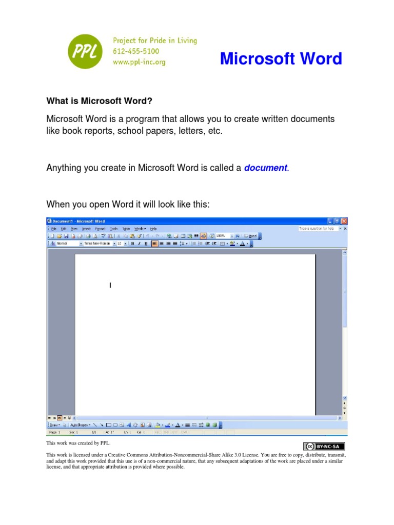 What is Microsoft Word? | Microsoft Word | Typefaces