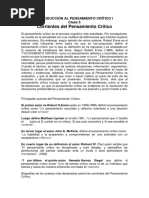 Robert Ennis | PDF | Pensamiento crítico | Epistemología