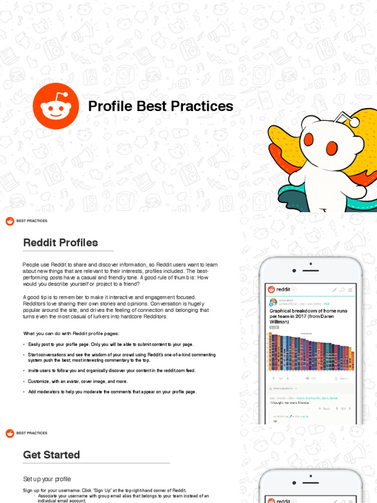 Best Practices for Reddit Profiles | PDF | Internet Forum | Communication