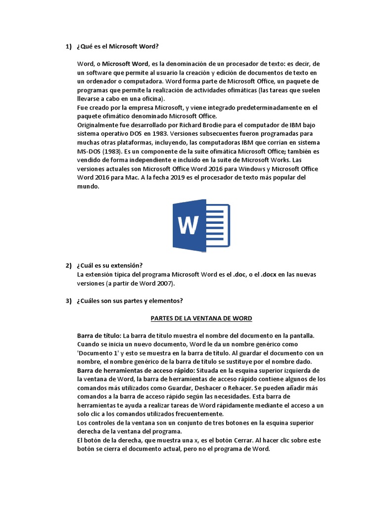 Microsoft Word | Descargar gratis PDF | Microsoft | Microsoft Office