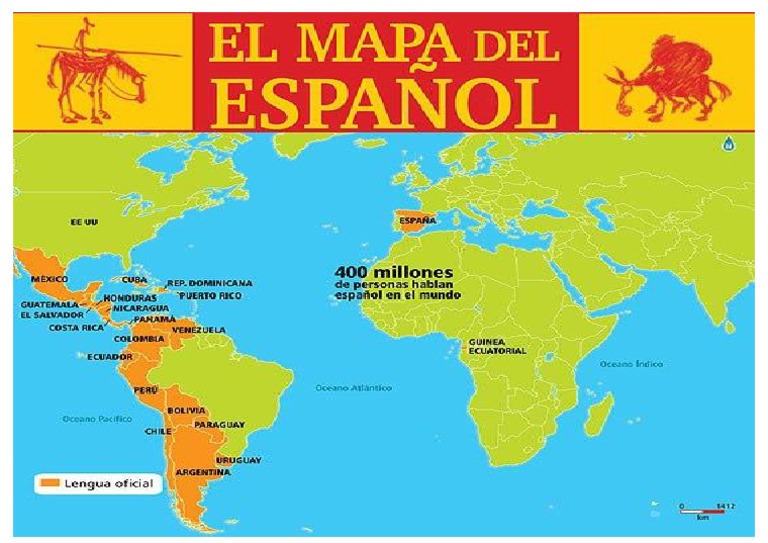El Mapa de Los Paises Hispanohablantes | PDF
