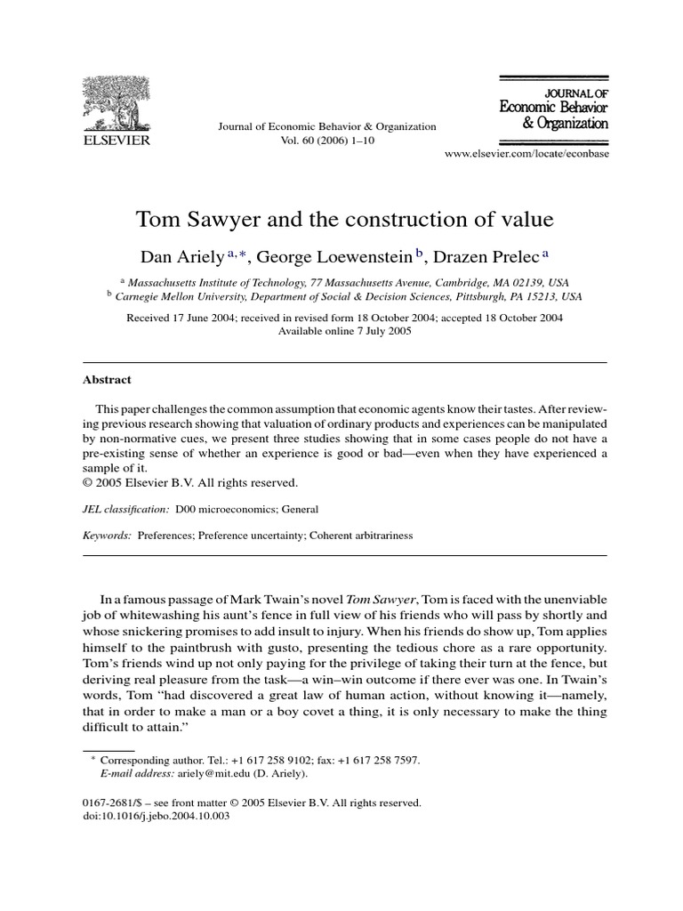 Tom PDF | PDF | Economics | Prices