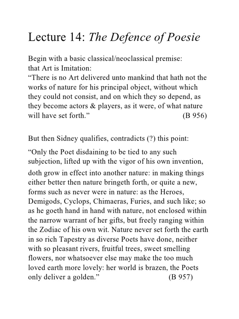 Lecture14 Defense | PDF | David | Poetry
