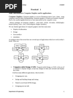 Laboratory Manual: Computer Graphics Lab | PDF | Rendering (Computer ...