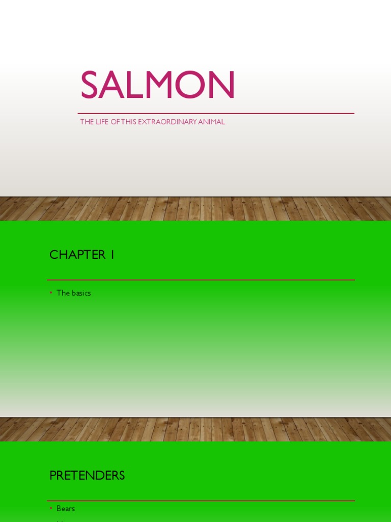 Salmon | PDF | Spawn (Biology) | Salmon