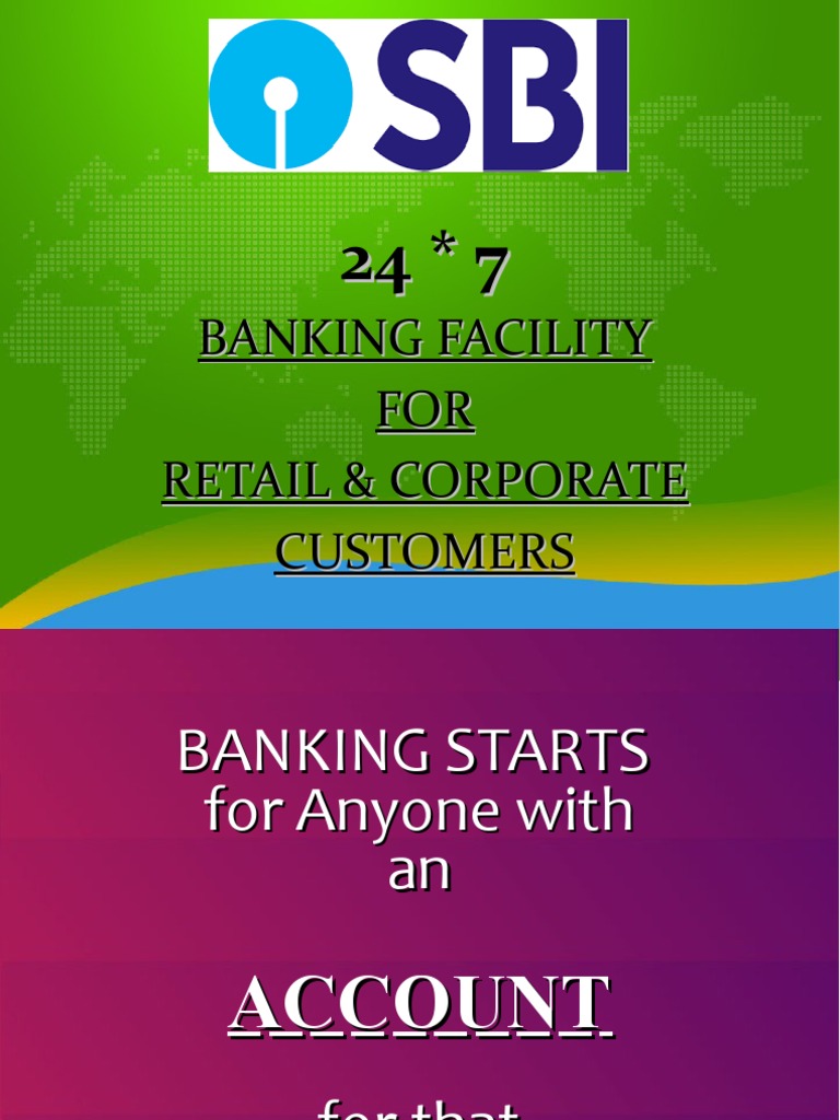 24/7 Banking Solutions for SBI Customers | PDF | Debit Card | Point Of Sale