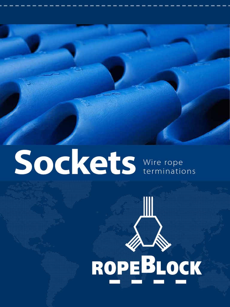 Ropeblock Sockets Metric | PDF | Electrical Connector | Crane (Machine)