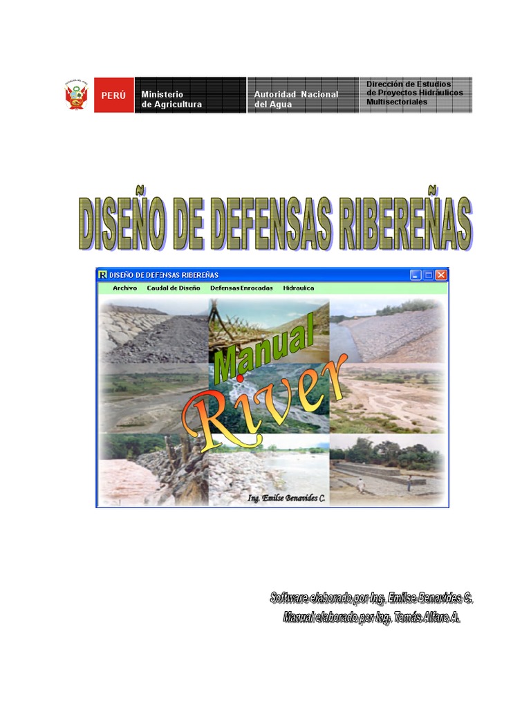 Programa River Diseo de Obras Hidrulicas PDF | PDF | Precipitación ...