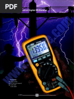 Digitech QM1529 Multimeter Manual | PDF