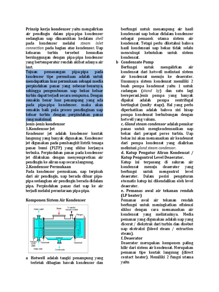 Materi PPT Kondensor | PDF