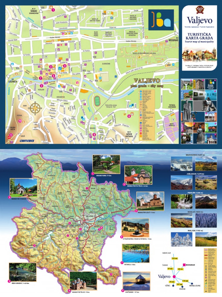 Mapa Valjeva PDF | PDF
